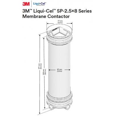 3M Liqui-Cel SP-2.5x8 Series Membrane Contactor | 全律科技有限公司